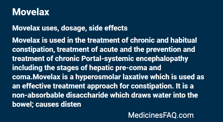 Movelax: Uses, Dosage, Side Effects, Food Interaction & FAQ